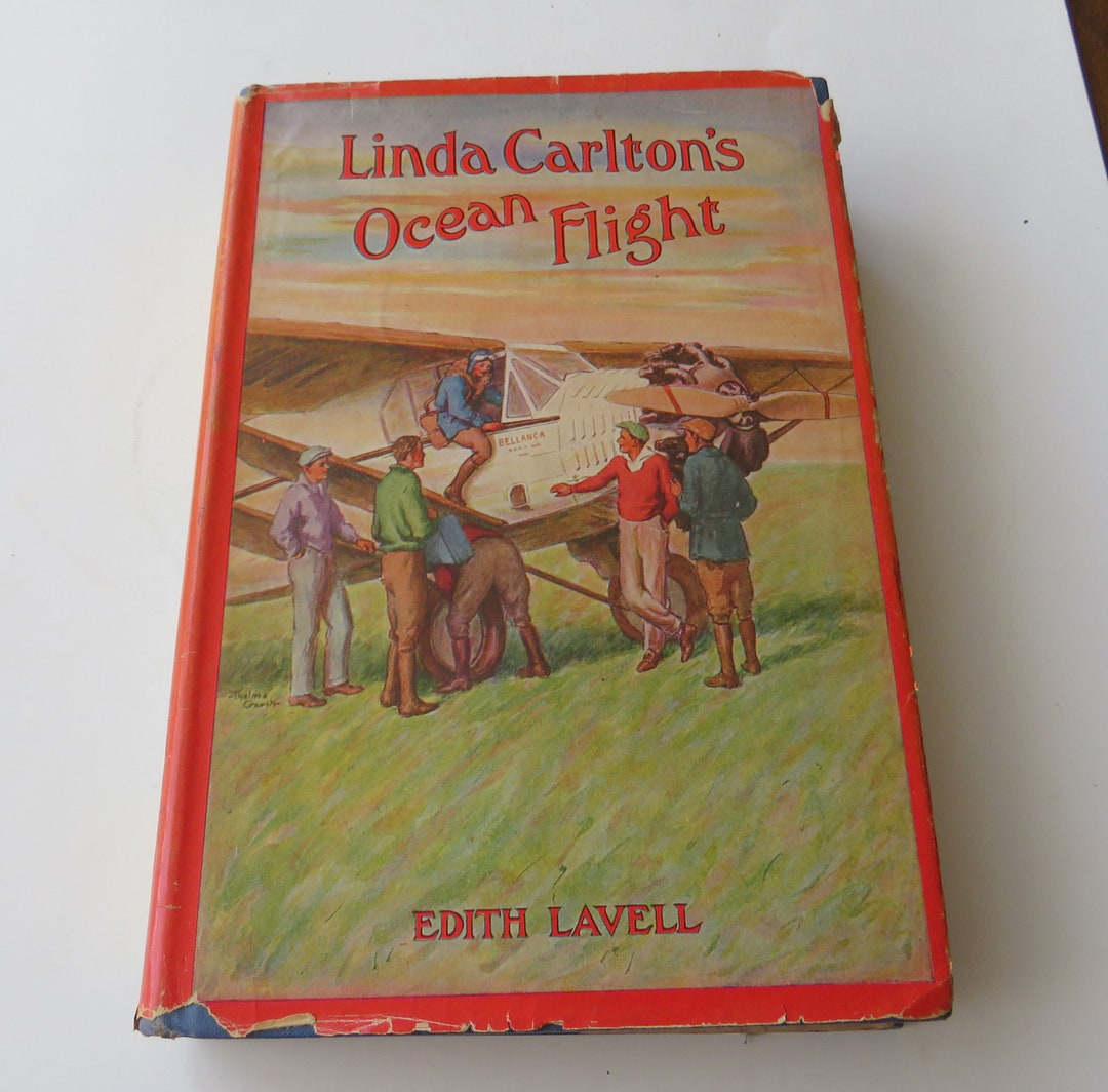 Antique Linda Carlton's Ocean Flight by Edith Lavell 1931 - Etsy