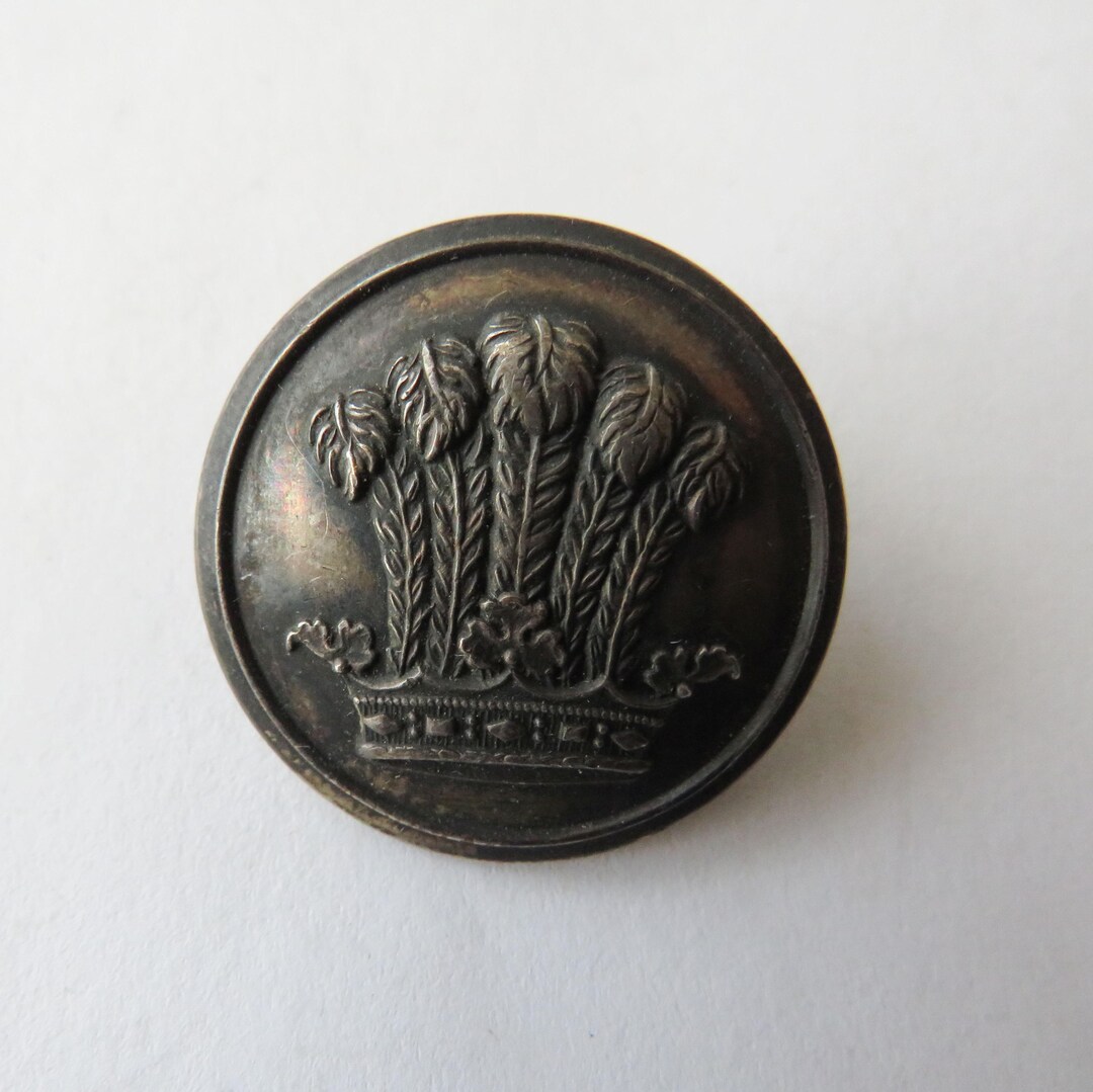 Antique England Livery Button Sherlock & Co Metal Vintage - Etsy