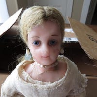 Antique Fums up Bisque Dolls - Etsy UK