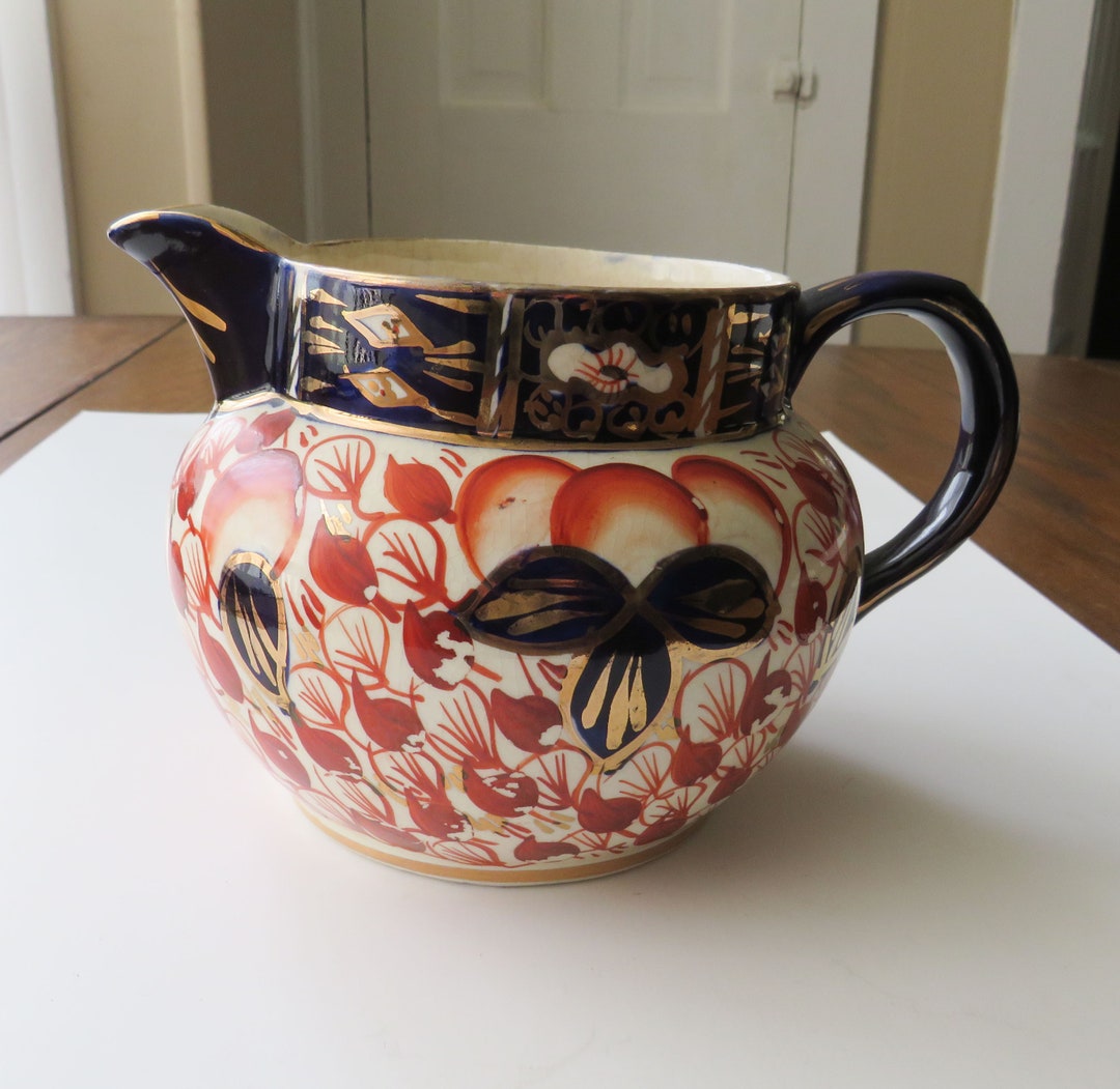 Antique England Pitcher Vintage - Etsy