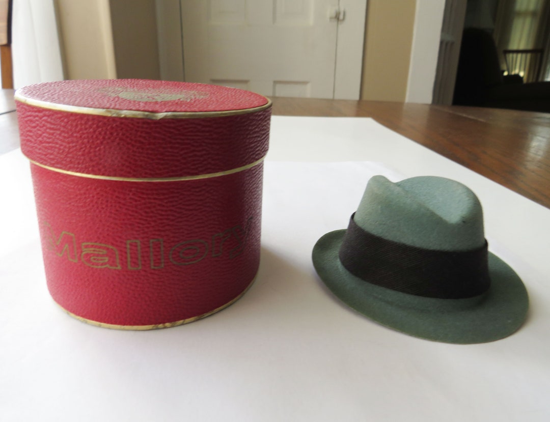 Antique Mallory Sample Hat & Box Doll Mini Vintage - Etsy