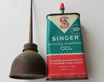 Singer Tin Cans - Etsy