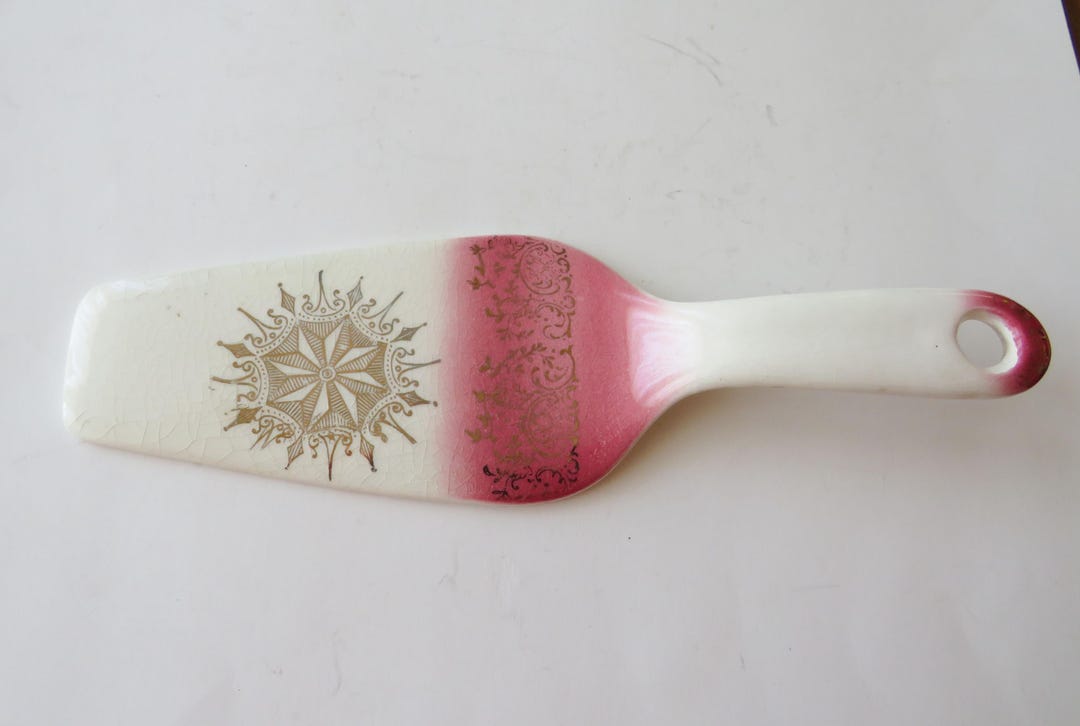 Antique Pie Server Ceramic Vintage - Etsy