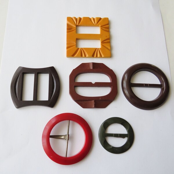 Bakelite Buckles - Etsy