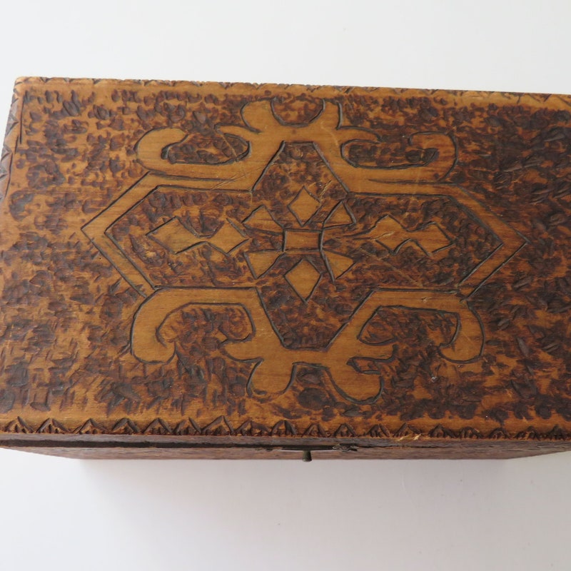 Pyrography Box - Etsy