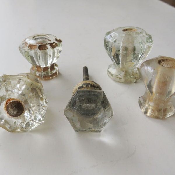 Glass Drawer Pulls - Etsy