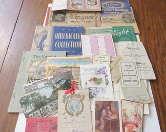 Vintage Paper Ephemera - Etsy