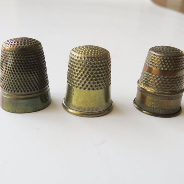 Antique Thimbles - Etsy