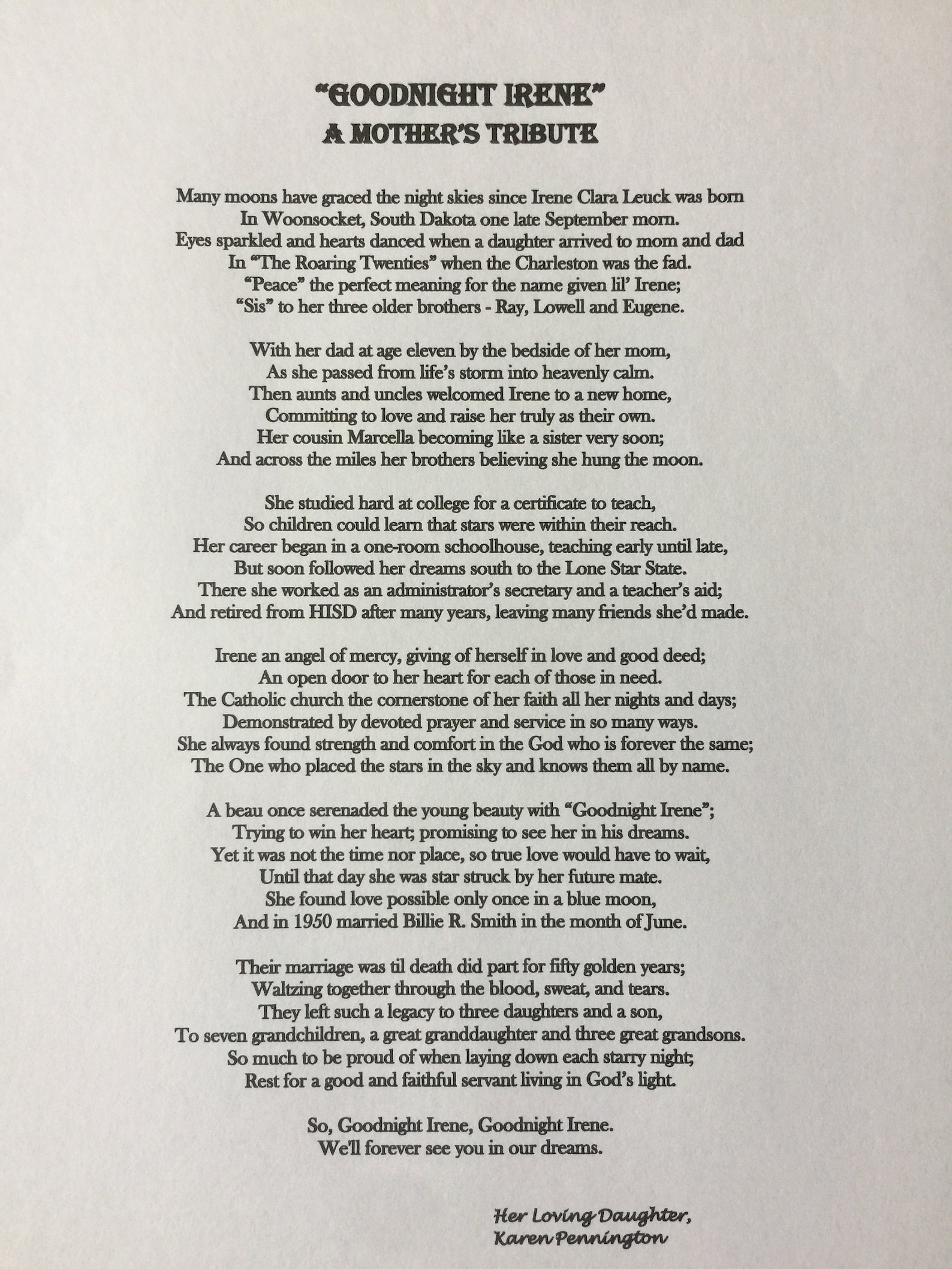 Custom Poem Unique One-of-a-kind Poetry for Special Occasion - Etsy