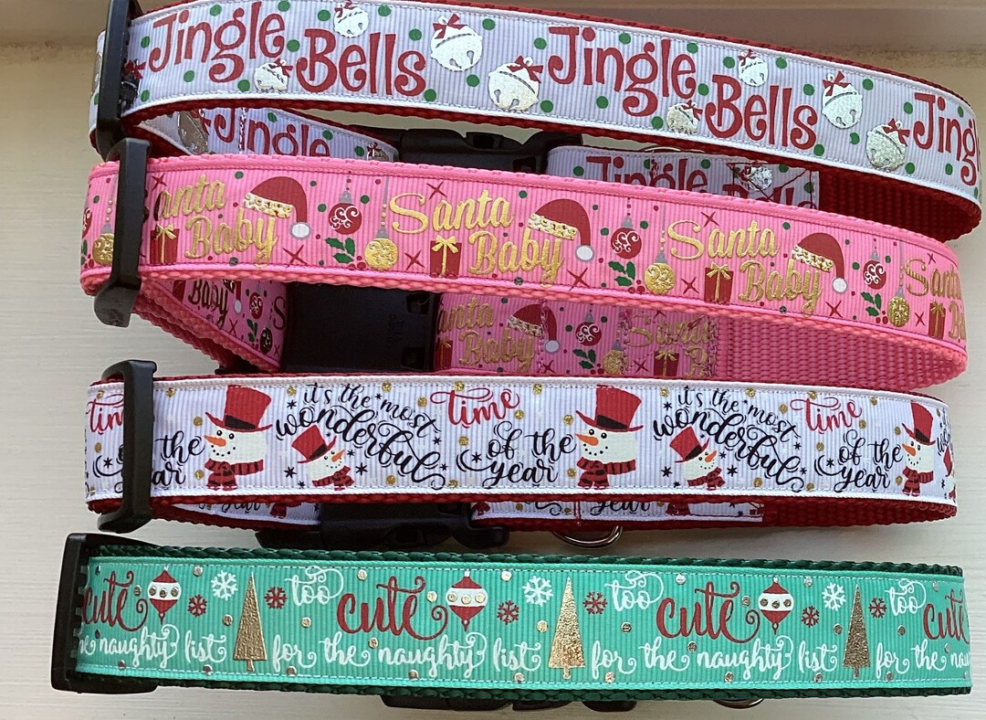 Cutest Christmas Collars! - Etsy
