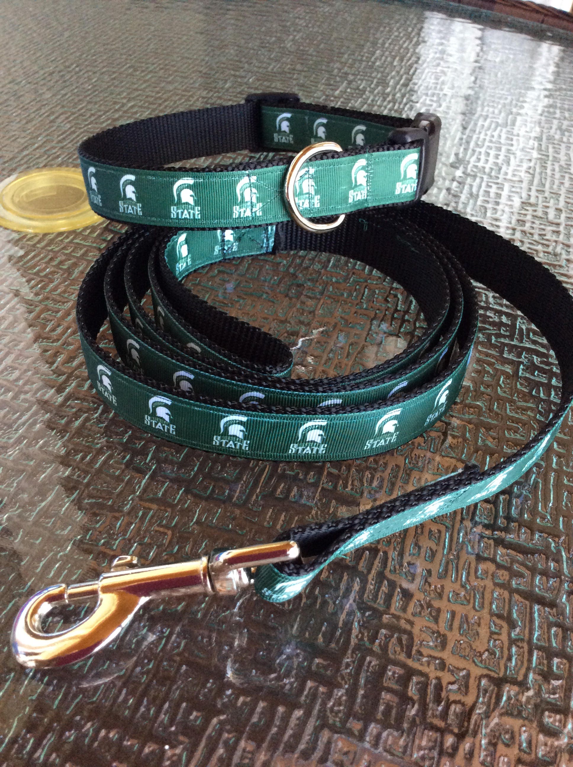 College Team Collar & Leash Sets | Etsy