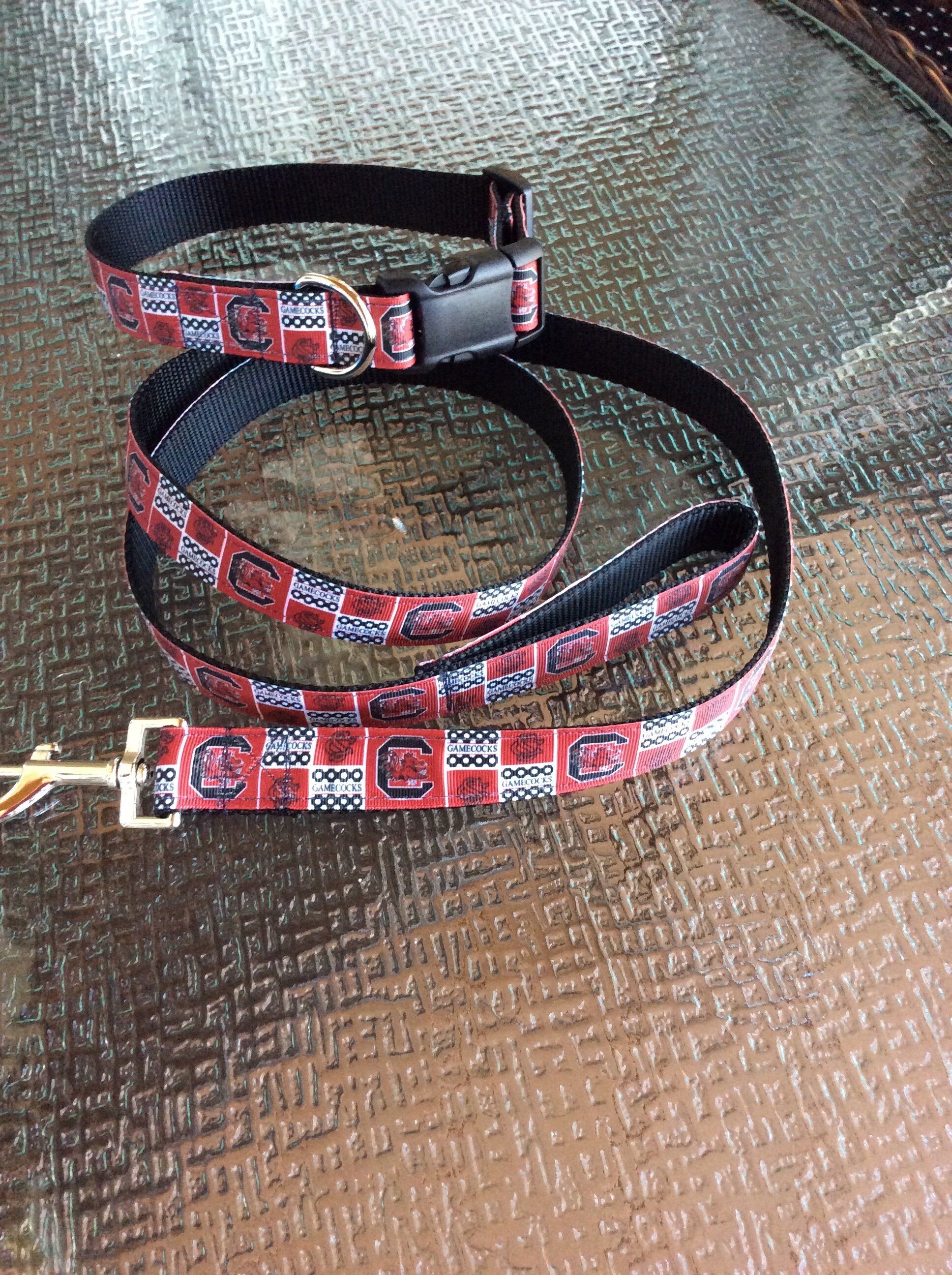 College Team Collar & Leash Sets | Etsy