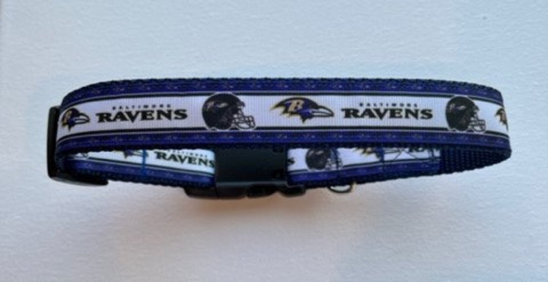 Baltimore Ravens Dog Collar - Etsy