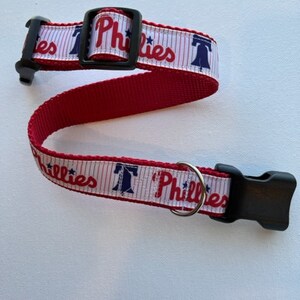 Philadelphia Phillies Dog Collar - Etsy