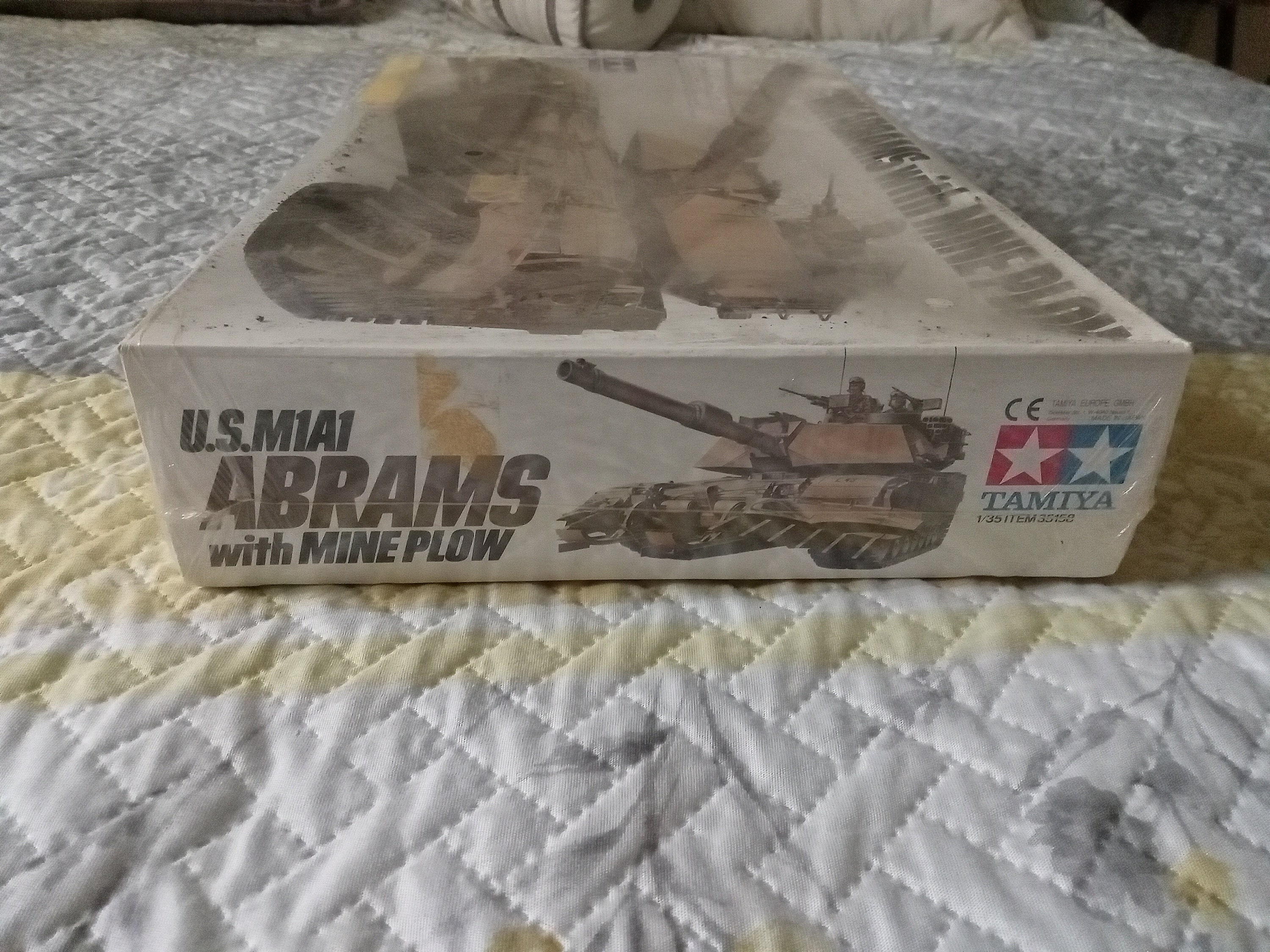 REDUCED Tamiya M1A1 Abrams With Mine Plow 1/35 Sealed - Etsy