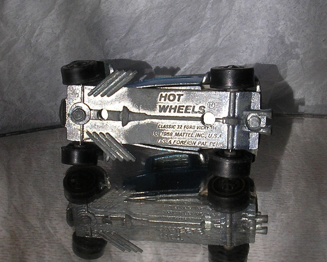 Hot Wheels Redline Classic 32 Ford Vicky Medium windex Blue 1969 - Etsy