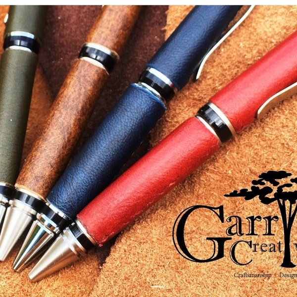 Leather Pen Holder - Etsy