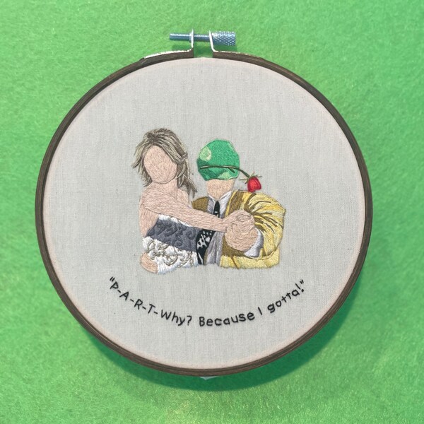 Movie Embroidery - Etsy