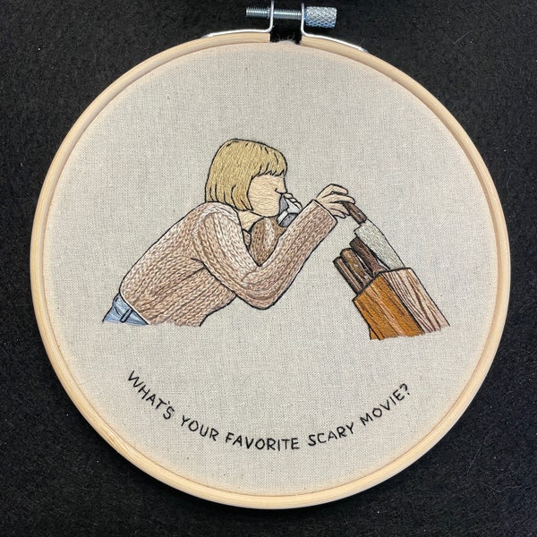 Movie Embroidery - Etsy