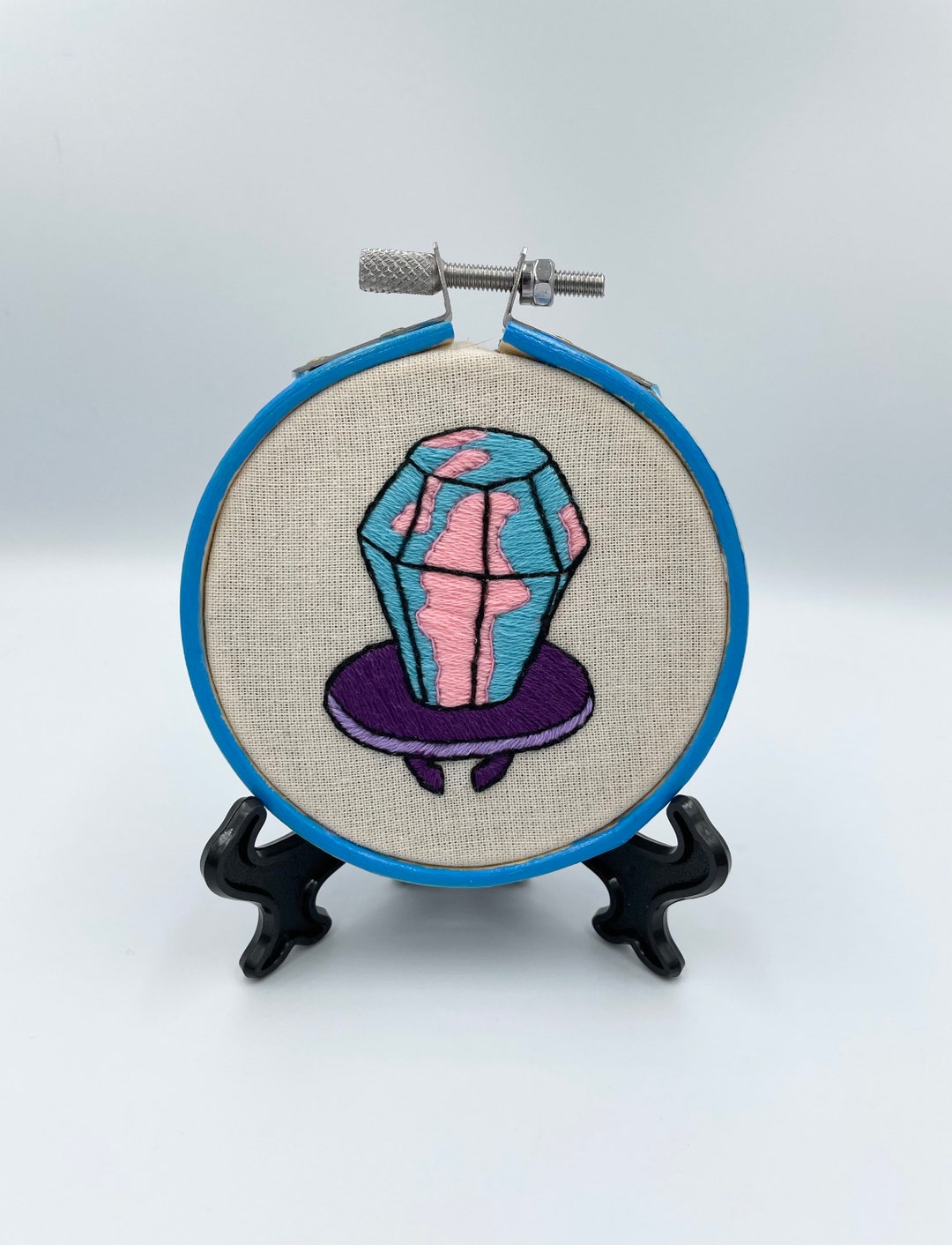 Ring Pop Embroidery | Ring Pop Art - Etsy