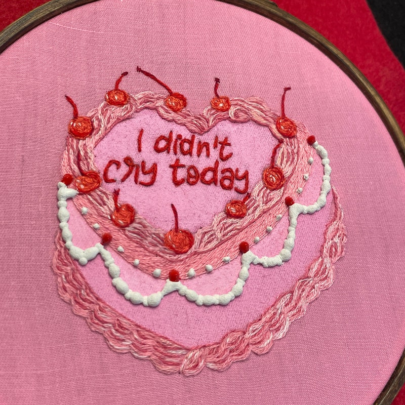 Cake Embroidery - Etsy