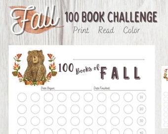 Reading Book Challenge - Etsy