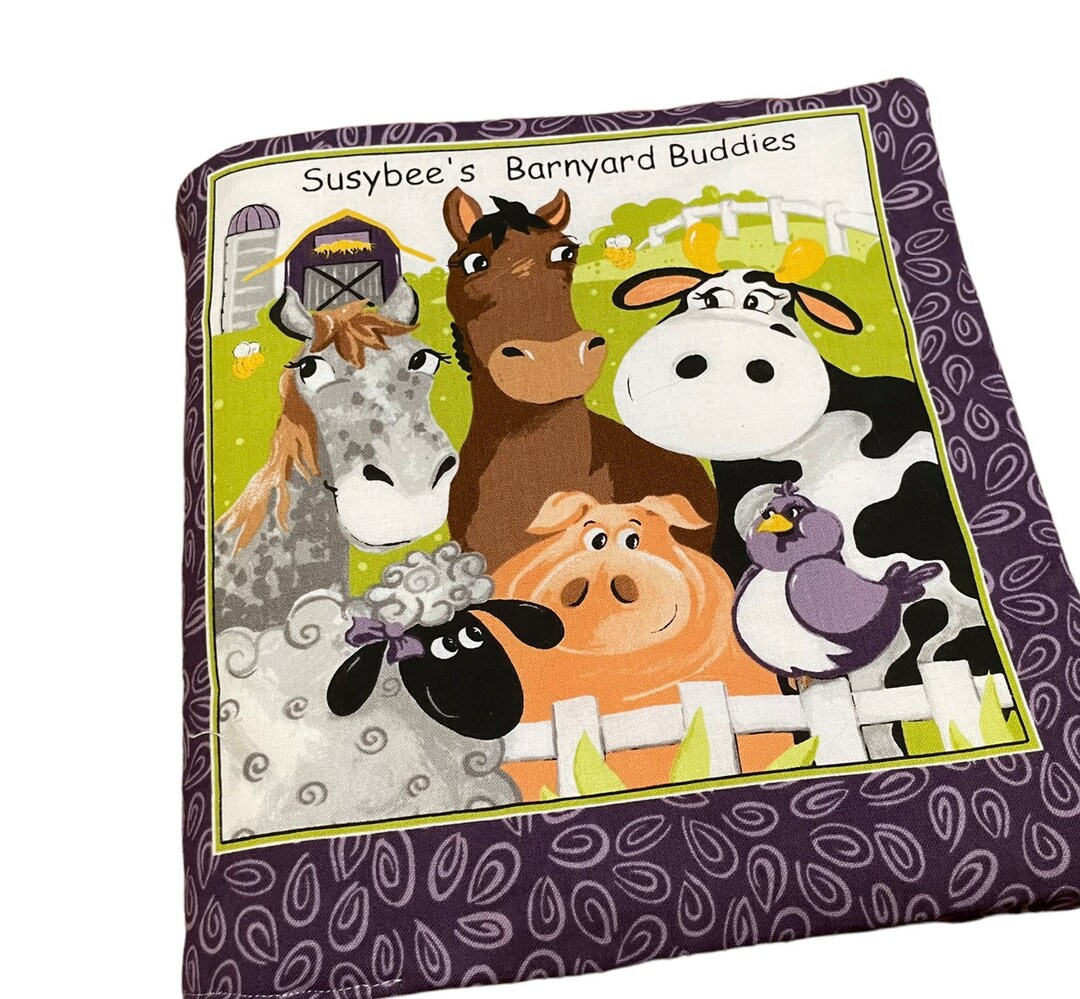 Susybee’s Barnyard Buddies Softbook - Etsy
