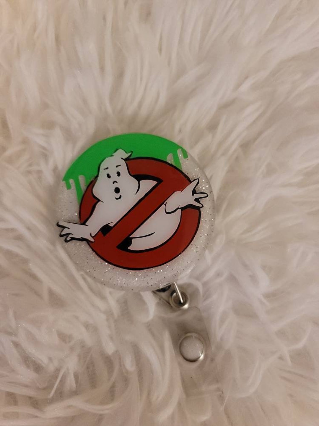 Ghostbusters Badge Reel or Lanyard - Etsy