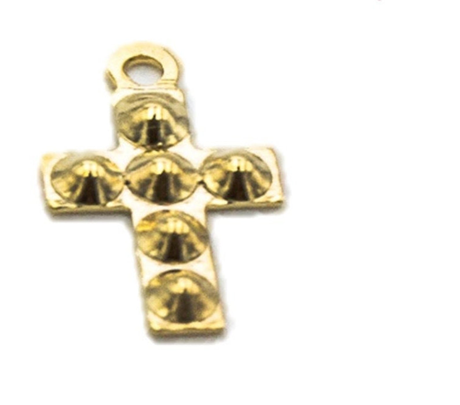 Holy Cross Pendant in Gold - Size MINI - Etsy
