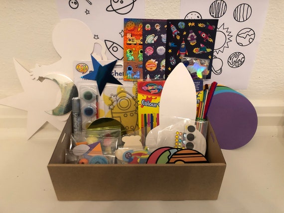 Space Arts and Craft Kit Mega Craft Box for Kids - Etsy