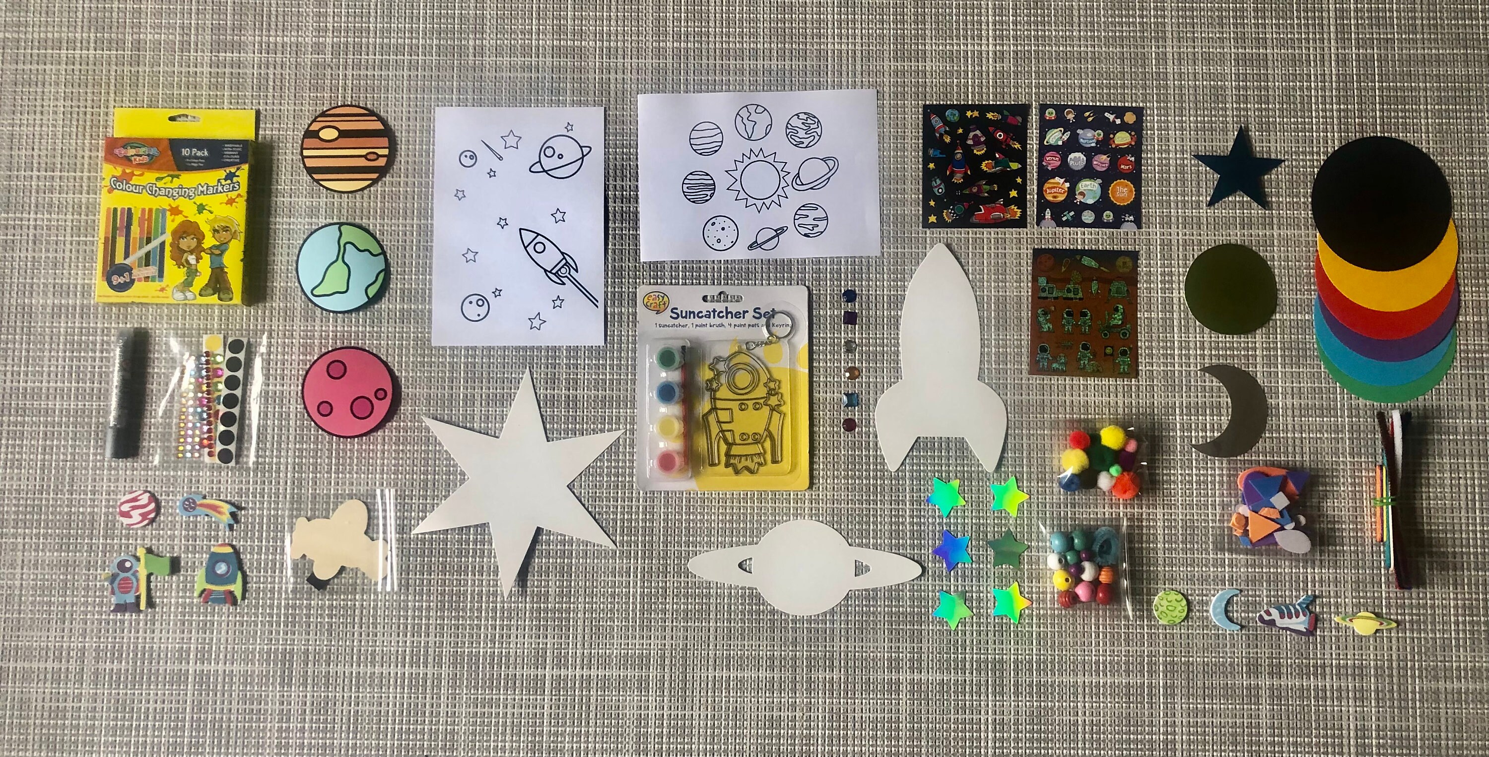 Space Arts and Craft Kit, Mega Craft Box for Kids - Etsy Australia