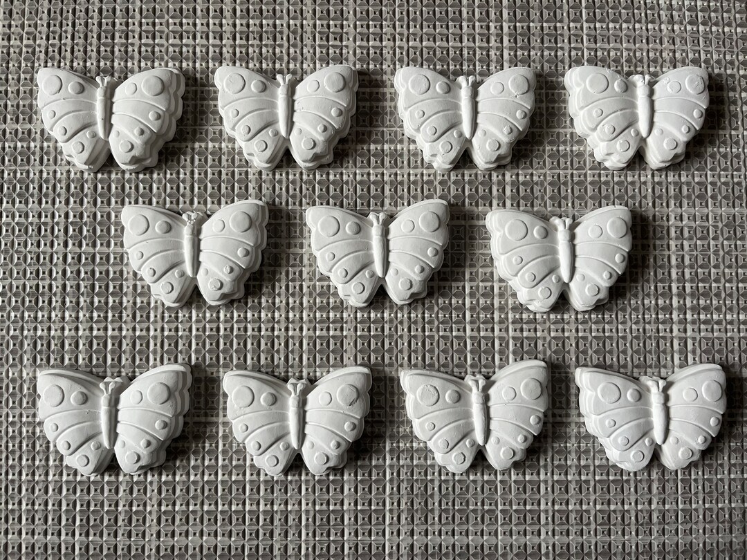 Butterfly Plaster to Paint On. Set of 10. 6.5cm X 4.5cm - Etsy