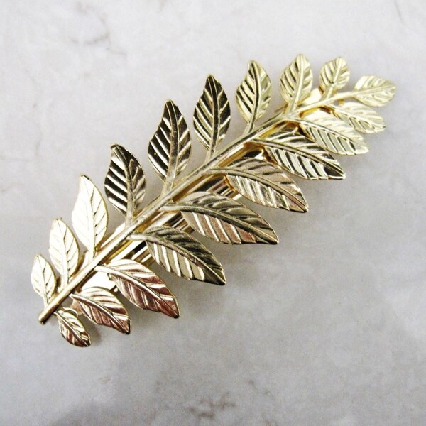 Leaf Hair Clip - Etsy