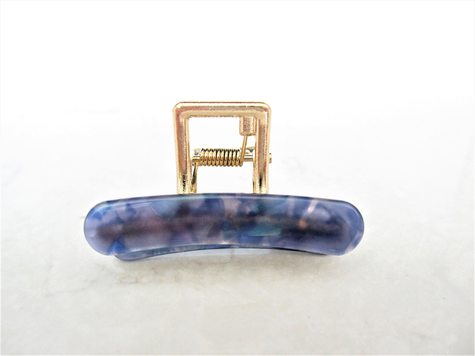 Small Abalone Sea Shell Effect Metal Hair Claw Clamp Clip for - Etsy