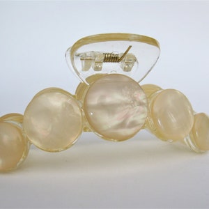 Large Golden Shiny Shell Effect Hair Claw Clip - Etsy