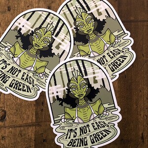 Swamp Thing Sticker - Etsy