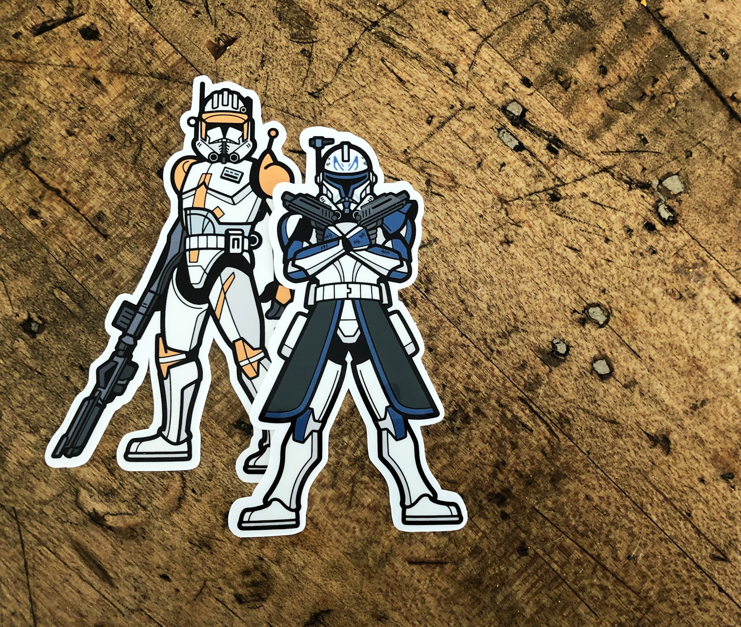 Clone Wars Sticker Pack - Etsy