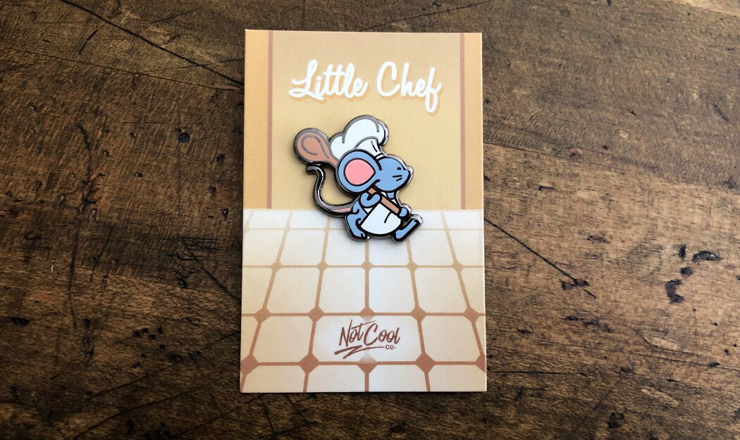 Little Chef Enamel Pin - Etsy