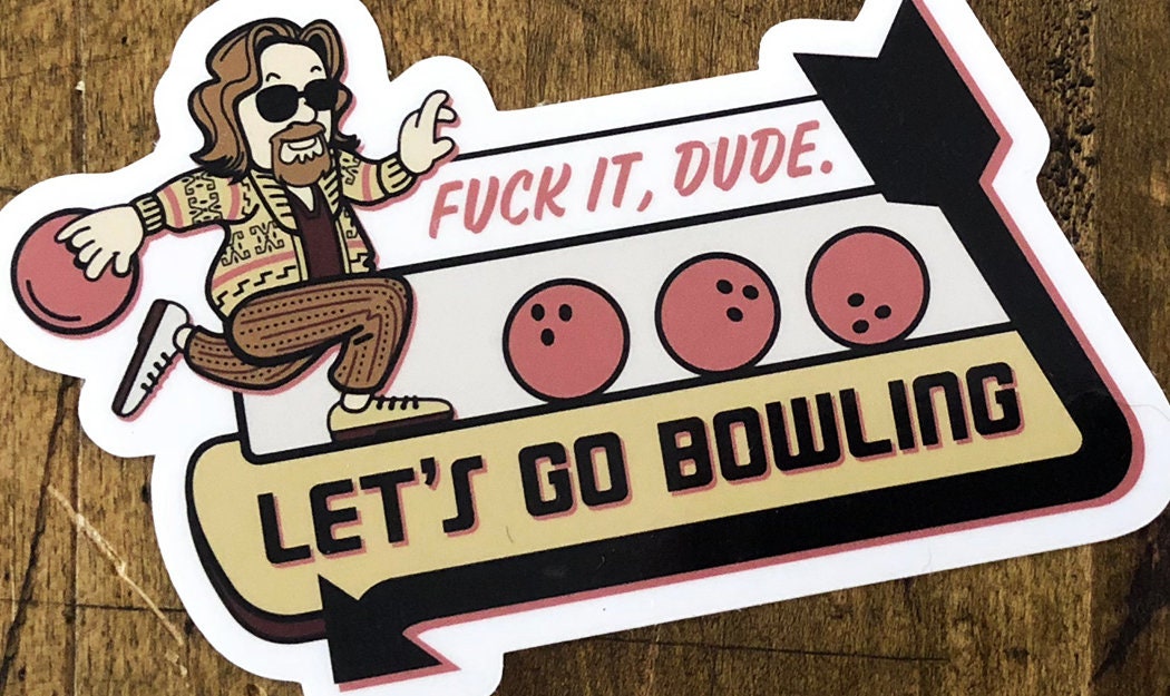 Big Lebowski Sticker | Etsy