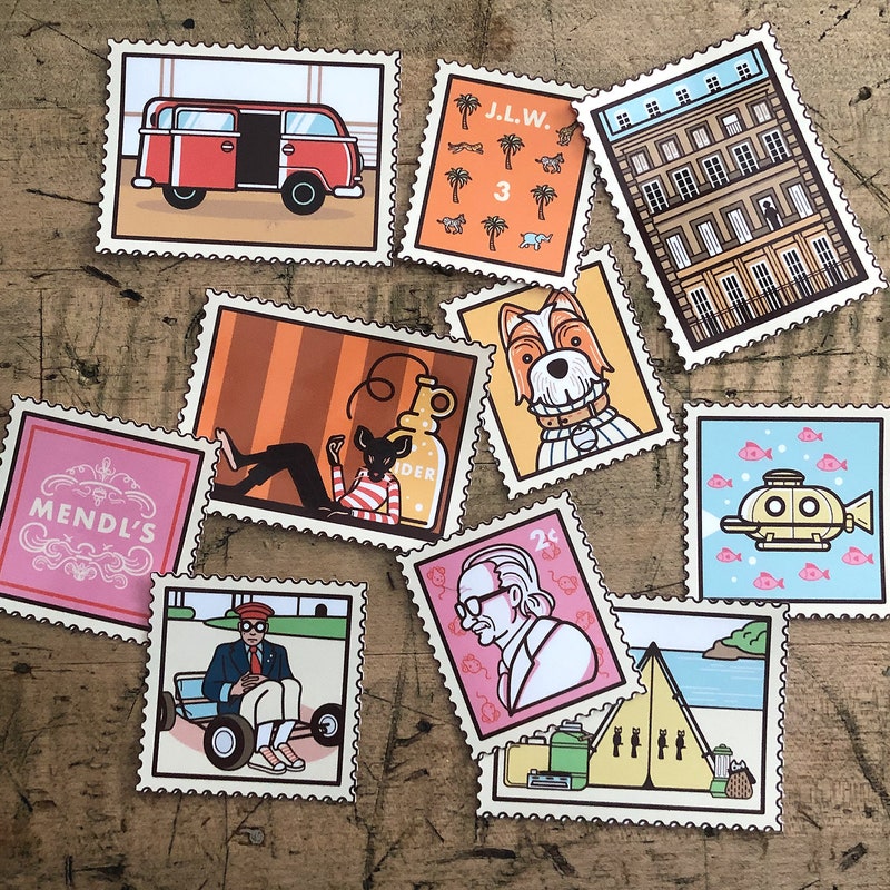 Wes Anderson Sticker - Etsy