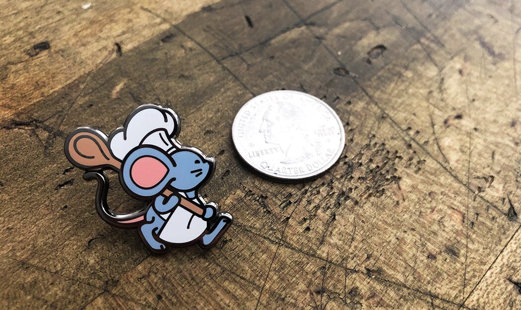 Little Chef Enamel Pin - Etsy