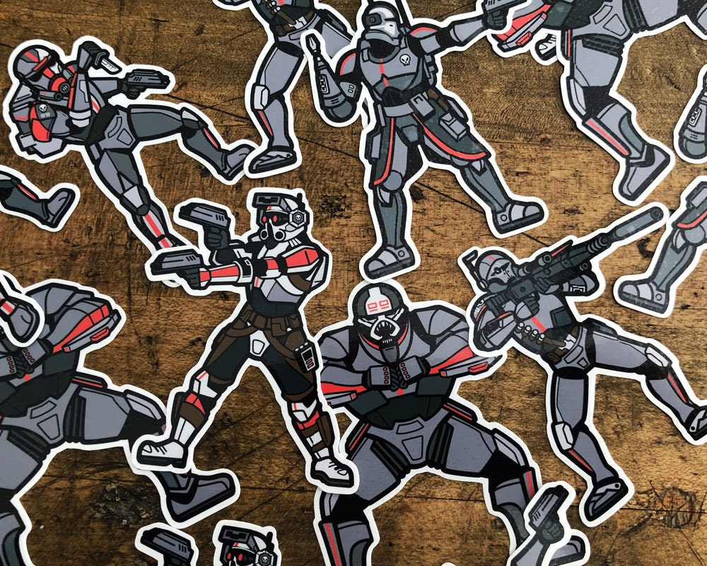 Bad Batch Sticker Pack - Etsy