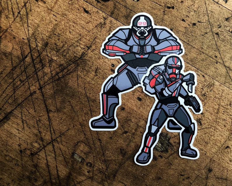 Bad Batch Sticker Pack - Etsy