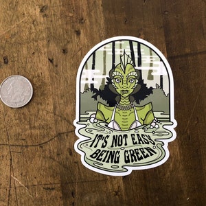 Swamp Thing Sticker - Etsy