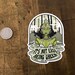 Swamp Thing Sticker - Etsy