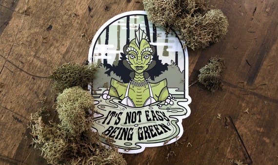 Swamp Thing Sticker - Etsy