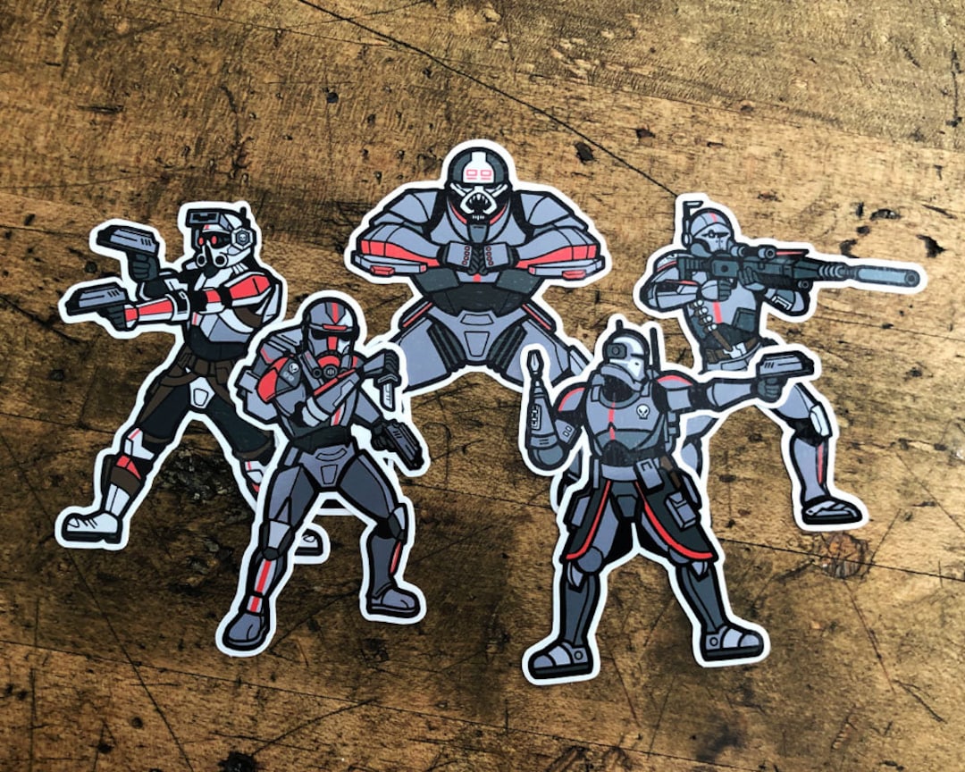 Bad Batch Sticker Pack - Etsy