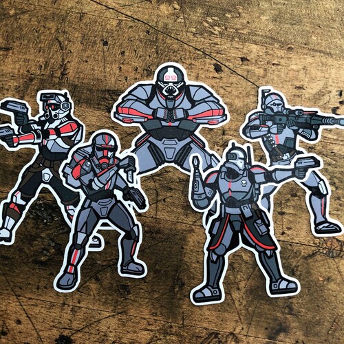 Bad Batch Sticker Pack - Etsy