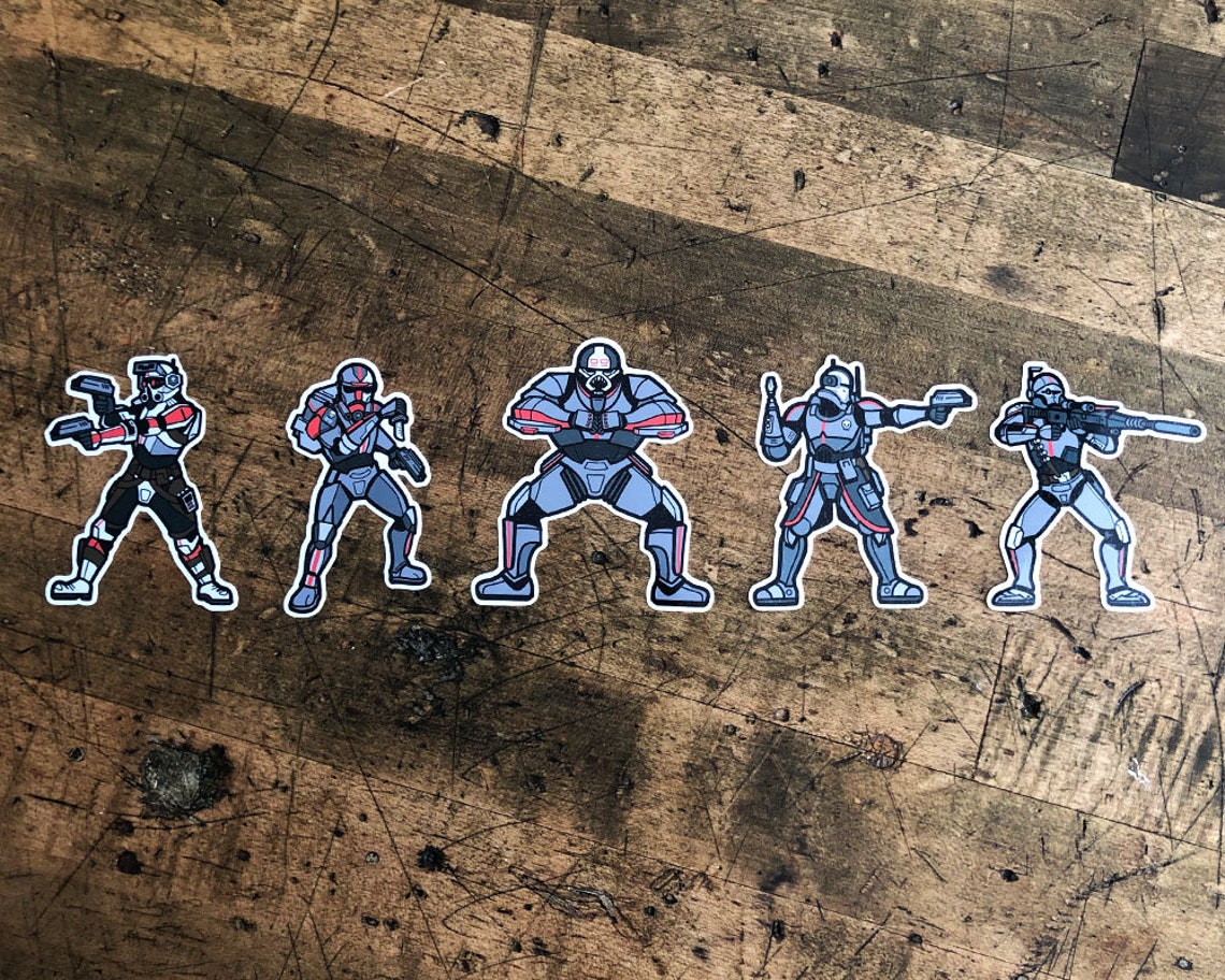Bad Batch Sticker Pack - Etsy