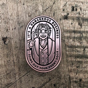 The Hobbit Pin Bilbo Baggins Enamel Pin - Etsy